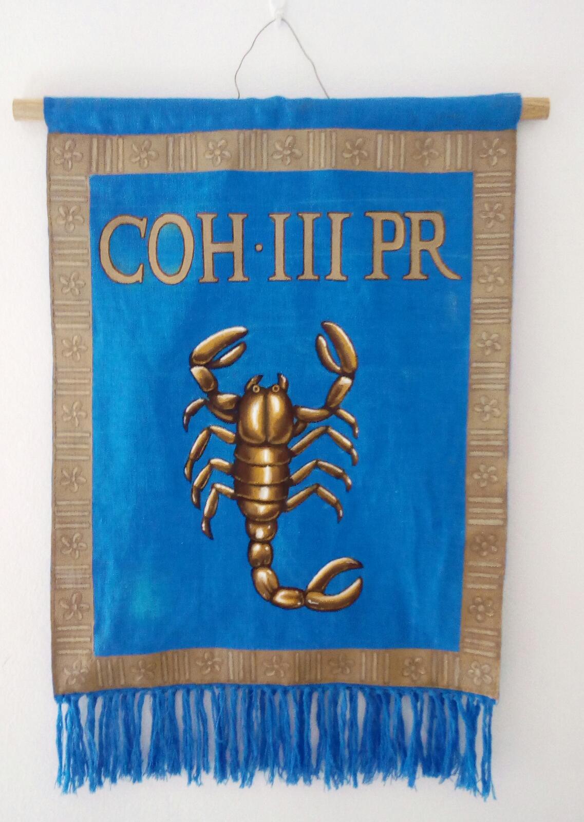 How to build a roman signum: the vexillum